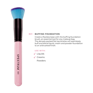 Makeup Brushes | Vegan Makeup Brushes | Spectrum Collections