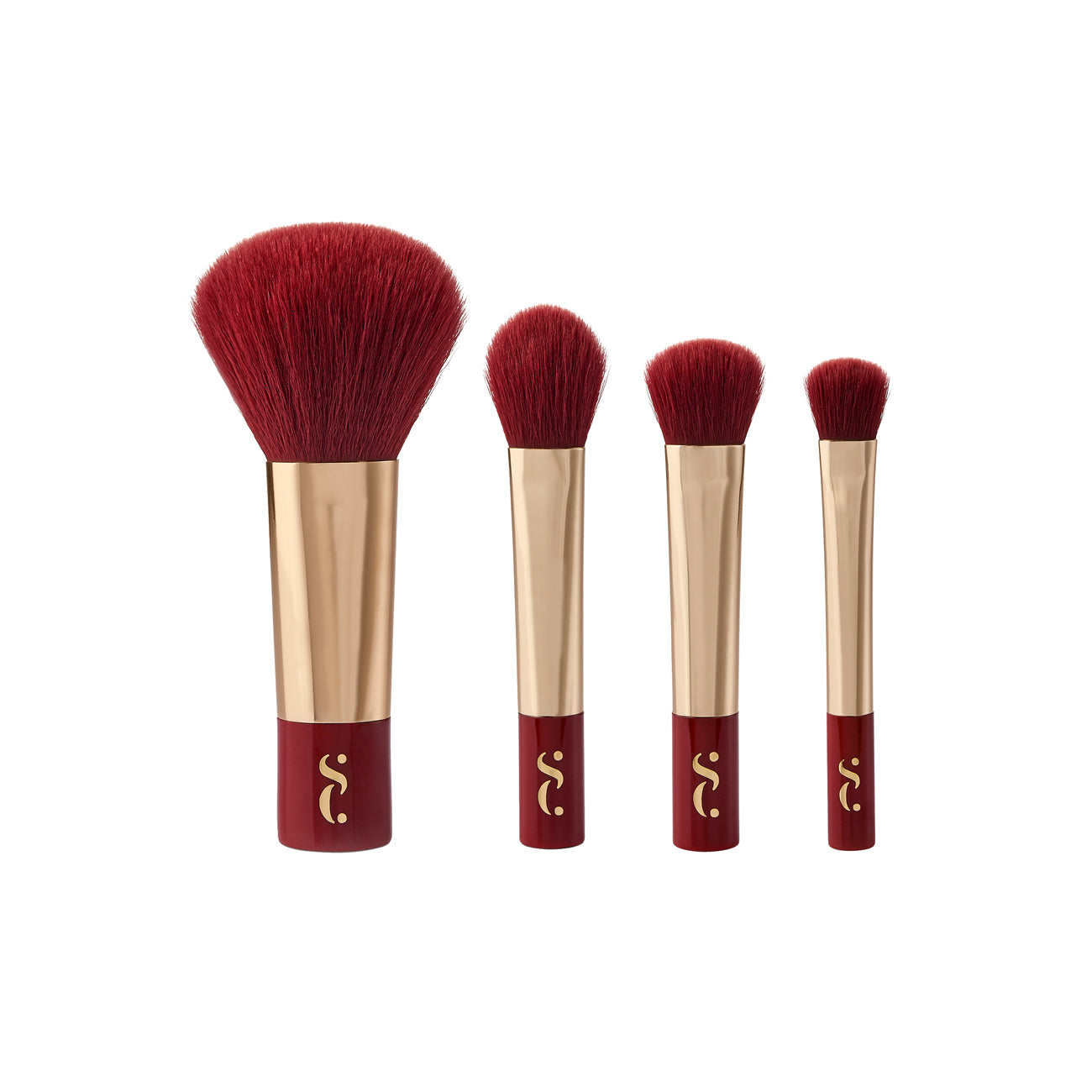 Very Cherry 4 Piece Mini On-The-Go Brush Set – Spectrum Collections